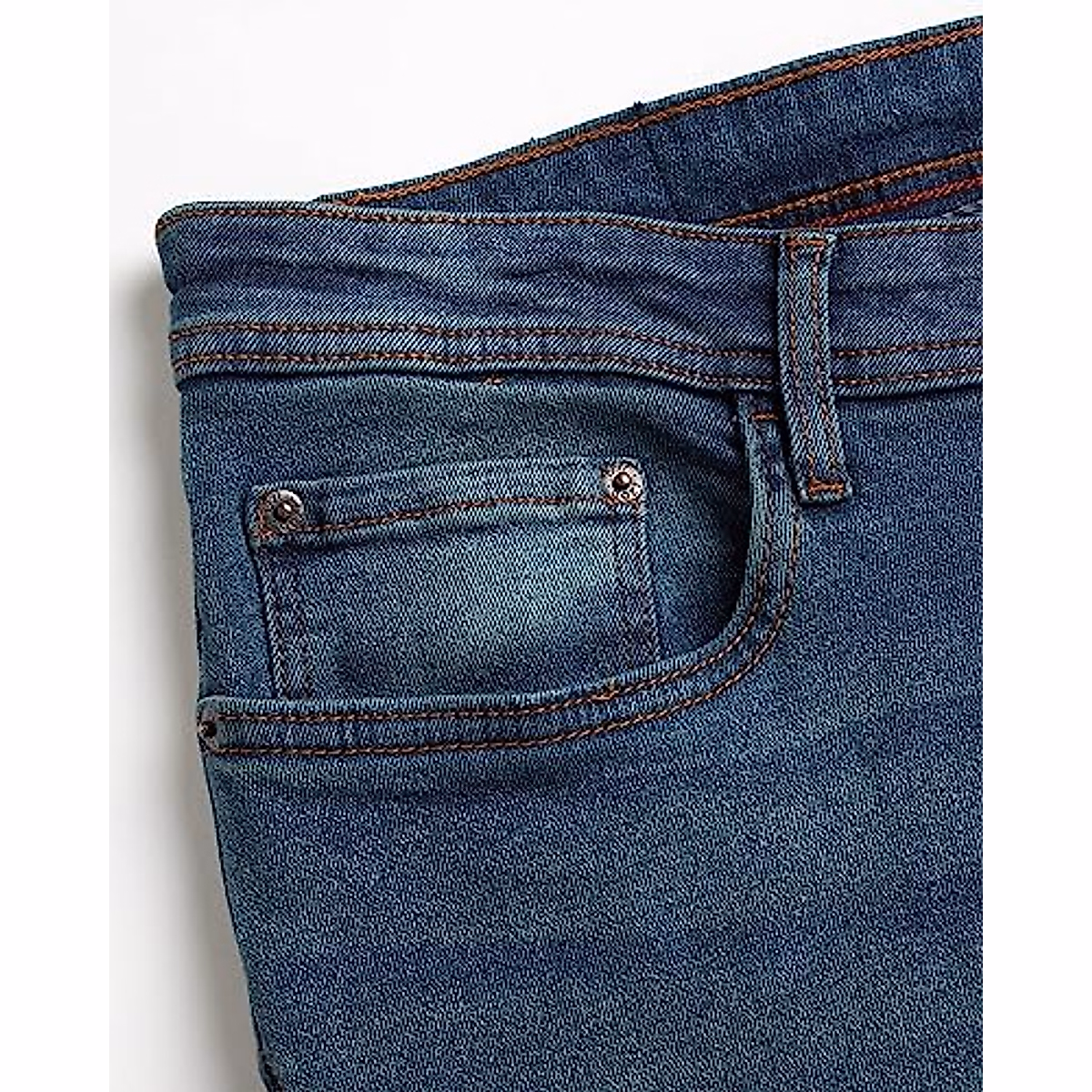 IZOD Men's Jeans | Comfort Stretch Denim Jeans | Casual Relaxed Fit Jeans for Men, Size 38W x 30L, Frost Blue