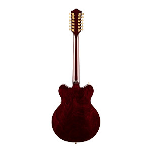 Gretsch G5422G-12 Electromatic Classic Hollow Body Double-Cut 12-String Guitar with Gold Hardware and Laurel Fingerboard (Right-Handed, Walnut Stain)