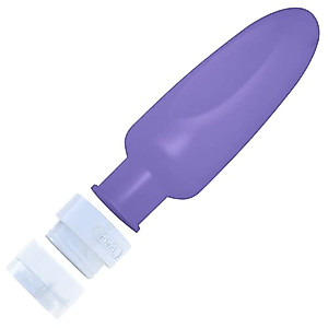 Dot&Dot Leak Proof Travel Bottles for Toiletries - 4 Pack Silicone Travel Toiletry Bottles - Travel Shampoo and Conditioner Bottles with TSA Quart Bag - 3 oz Travel Size Bottles