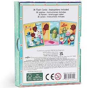 eeBoo A Very Busy Day Create a Story Pre-Literacy Cards/Ages 3+ (TSVBD)