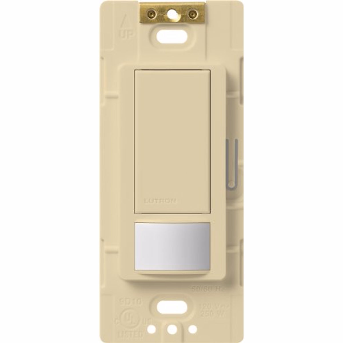Lutron Maestro Vacancy-Only Sensor Switch | 2 Amp, Single Pole | MS-VPS2-IV | Ivory