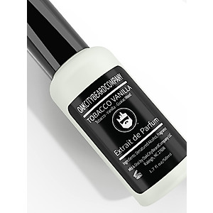 Oak City Beard Company Tobacco Vanilla Cologne - (1.7oz-50ml) - Extrait - Rich Tobacco - Smooth Vanilla - Smoky Guaiac Wood