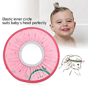 Kid Wash Hair Baby BathSafe Shampoo ShowerBathing Tub Head Hair Rinser Toddler And Kids Prevent Water Entering Eyes And Ears ()