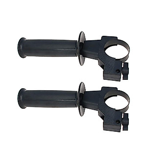 Utoolmart Black Plastic Housing Auxiliary Side Handle for Angle Grinder 2pcs