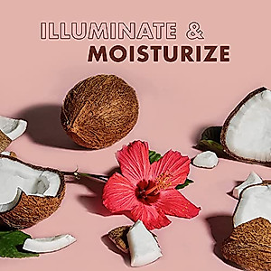 Shea Moisture Body Oil with Coconut & Hibiscus for Bath and Shower, Coconut Massage Oil & Coconut Body Oil, Shea Moisture Body Oil with Hibiscus Flower Extracts (2 Pack, 8 Oz Ea) 