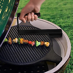 PIQUEBAR Plate Setter Lifter Big Green Egg Accessories Heat Deflector Lifter Grill Replacement Parts