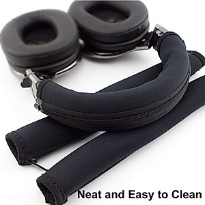 Ancable Replacement Headband Cover for Bose QuietComfort QC15, QC2, DIY Repair Headband Cushion for Bose QuietComfort 15, QuietComfort 25, QuietComfort 2 - Black 1-Pack