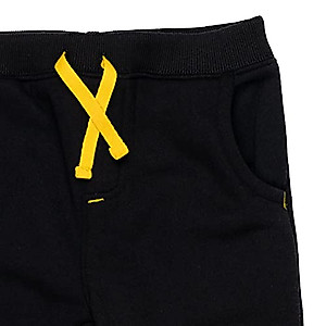 Disney Lion King Simba Pumbaa Timon Toddler Boys Fleece 2 Pack Pants Black/Grey 4T