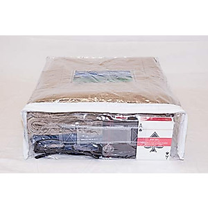 Clear Vinyl Zippered Storage Bags 12 x 15 x 4 Inch 10-Pack