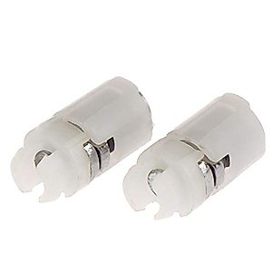 Parts & Accessories 2pcs Hinge Axle Spindle Replacement Part for Gameboy Advance GBA SP Game Console Repair Parts - (Color: White)