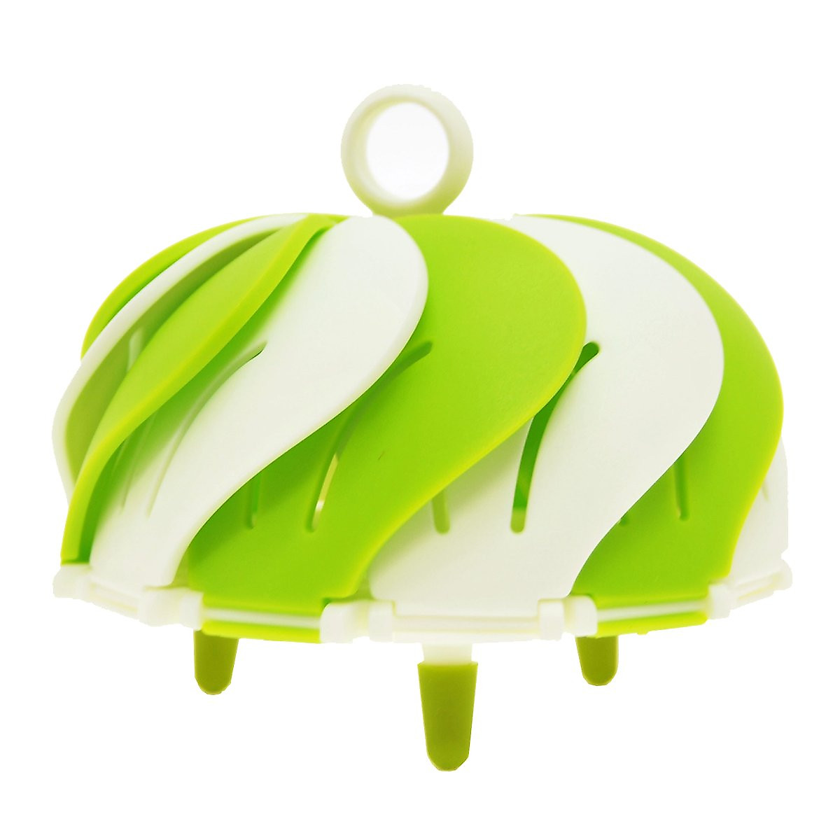 Starfrit 80484-006-0000 Vegetable Steamer, Green/White