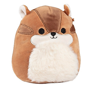 Squishmallows Original 5-Inch Melzie The Chipmunk - Official Jazwares Easter Plush - Collectible Soft & Squishy Mini Basket Stuffer Stuffed Animal Toy - Add to your Squad - Gift for Kids, Girls & Boys