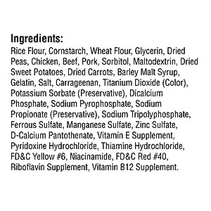 DreamBone Triple Flavor Dumbbells, Treat Your Dog to a Chew Made with Real Chicken and Vegetables