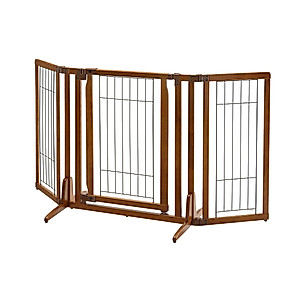 Richell Premium Plus Freestanding Pet Gate with Door