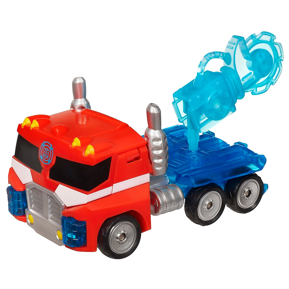 Transformers Rescue Bots Energize Optimus Prime, 7-Inch Action Figure, Kids Converting Robot Toy, Christmas Stocking Stuffers, Ages 3+ (Amazon Exclusive)