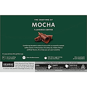 Starbucks Flavored Coffee K-Cup Pods, Mocha Flavored Coffee, Made without Artificial Flavors, Keurig Genuine K-Cup Pods, 10 CT K-Cups/Box (Pack of 3 Boxes)