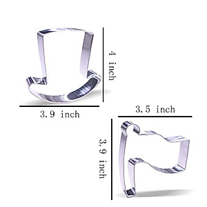 4th of July Cookie Cutter Set - 8 Piece - Stainless Steel