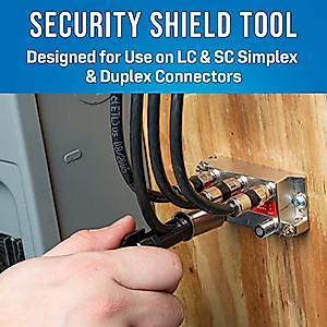 Jonard SST-716 Security Shield Tool with Black Oxide Finish, For 7/16" Hex Shielded F Connectors