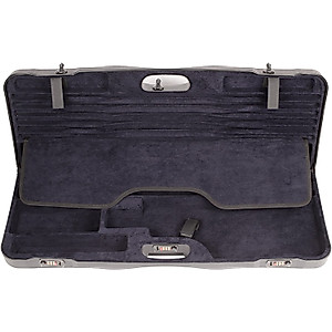 Negrini Cases 1652LR-TS/5040 Shotgun Case for O/U ABS/1 Gun/1 Barrel up to 33 1/2-Inch with 3 Tube Set