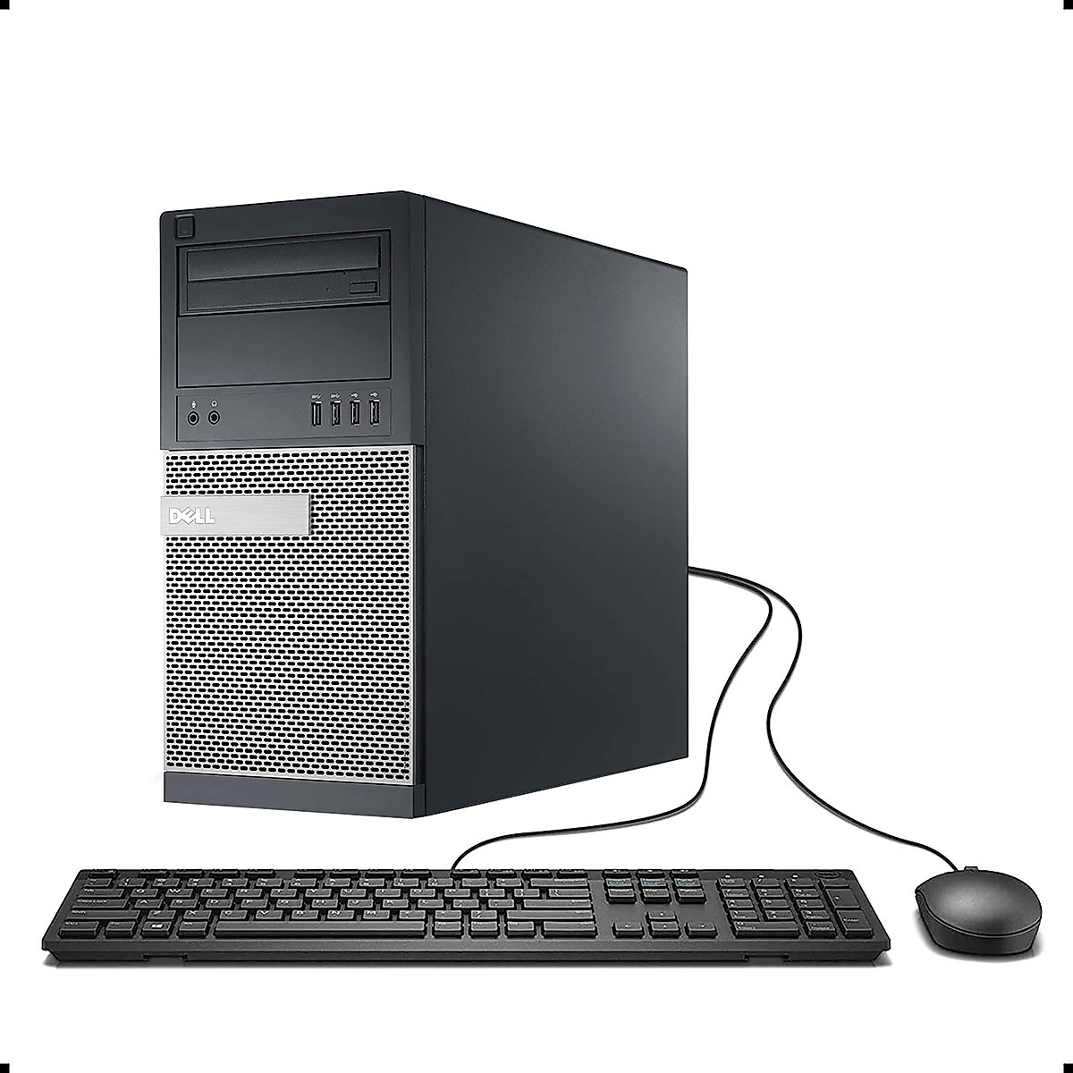 Dell Optiplex 7010 Tower, Intel Core i7-3770 3.4GHz, 16GB RAM, 2TB Hard Drive, DVDRW Windows 10 Pro 64bit (Renewed)