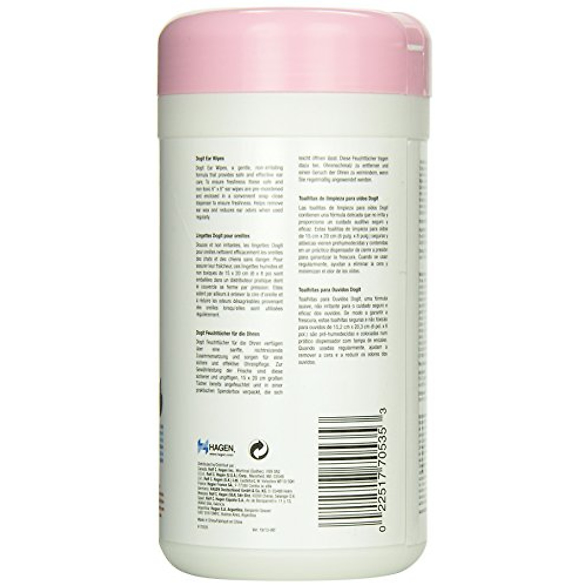Dogit 70535 Clean Ear Wipes