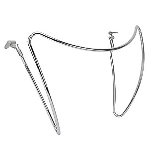 QuliMetal Grill Lid Holders for All Weber 18.5 Inches and 22.5 Inches Charcoal Kettle Grills, Slide a Side Lid Prop, 22 inch Grill Accessories