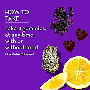 HUM Boost Sweet Boost - Immune Support Gummies with Vitamin C, Zinc & Elderberry - Elderberry Gummies for Immune System Support & General Wellness (60 Vegan Gummies)