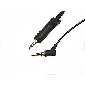 Replacement Headphone Audio Cable Cord Adapter for Bose QuietComfort QC15 QC 15 Headphones (Standard)