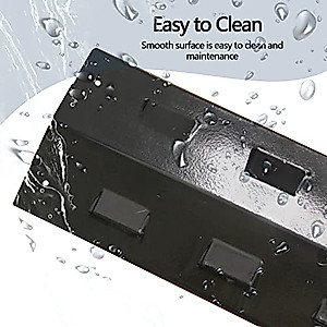 Hongso PPH401 23-13/16" Porcelain Steel Heat Plate, Heat Shield, Heat Tent, Burner Cover Replacement for Charbroil 463722713, Kenmore, Thermos and Others Grills