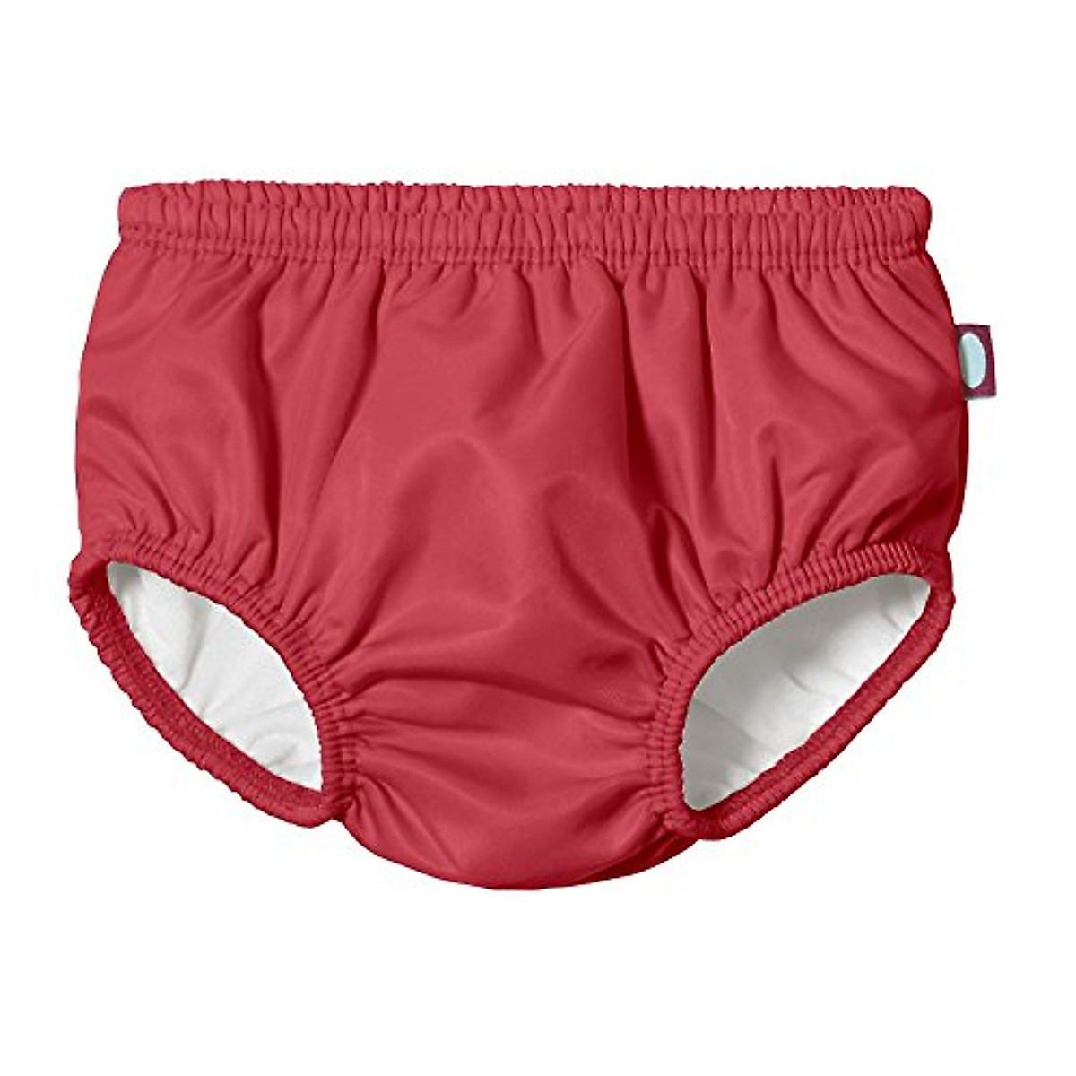 Made in USA Baby Girls and Boys Swim Diaper Cover Reusable Leakproof for Swimming Pool Lessons Beach, Red, 6