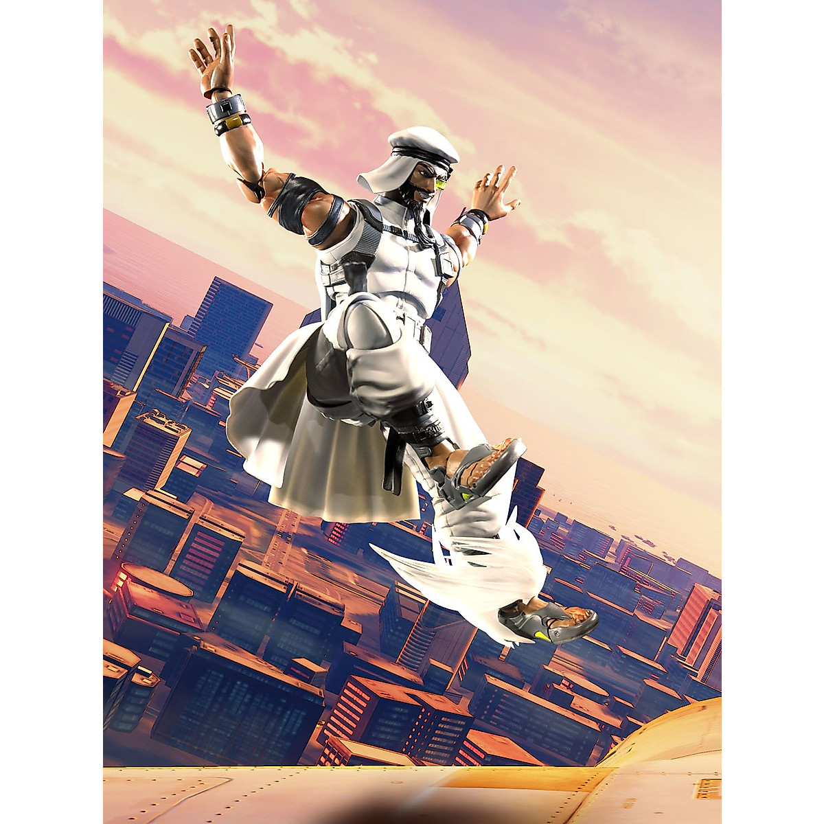 TAMASHII NATIONS Bandai S.H.Figuarts Rashid Street Fighter V Action Figure