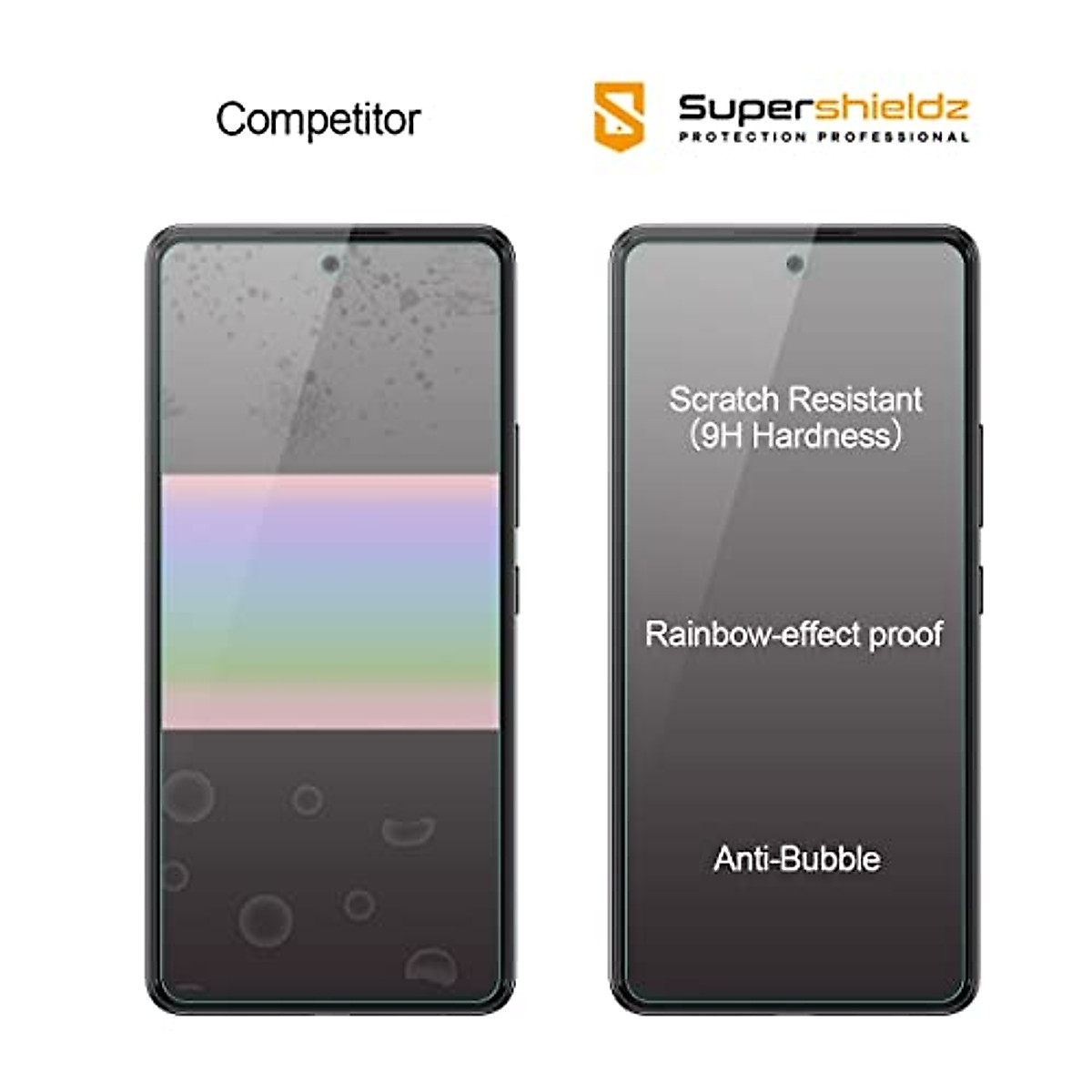 Supershieldz (3 Pack) Designed for Samsung Galaxy A53 5G / A52 / A52 5G / A51 / A51 5G / A51 5G UW Tempered Glass Screen Protector, Anti Scratch, Bubble Free