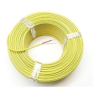 K-Type Thermocouple Wire AWG 24 Solid w. PVC Insulation - 110 Yard roll