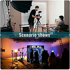 C Stand with Boom Arm-Photography Light Stand - Max Height 10.5ft/320cm, with 4.2ft/128cm Holding Arm ,Photography Stainless Steel Heavy Duty Stand Silver (CXJH01)