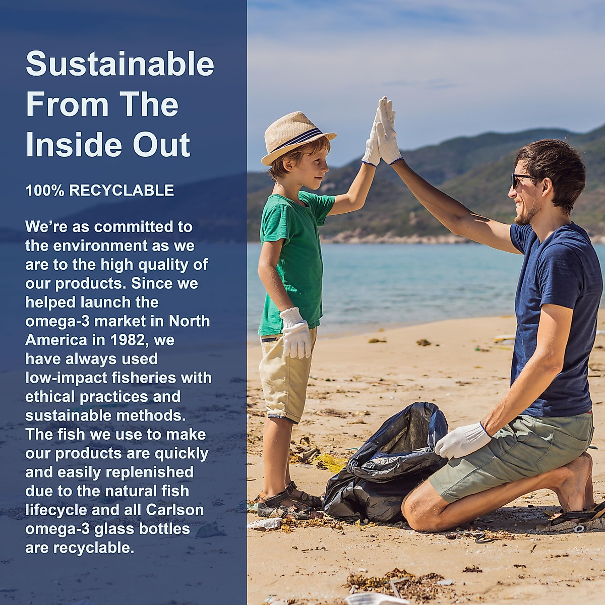 Carlson - The Very Finest Fish Oil, 1600 mg Omega-3s, Liquid Supplement, Norwegian, Wild-Caught, Sustainably Sourced , Lemon, 16.9 Fl Oz