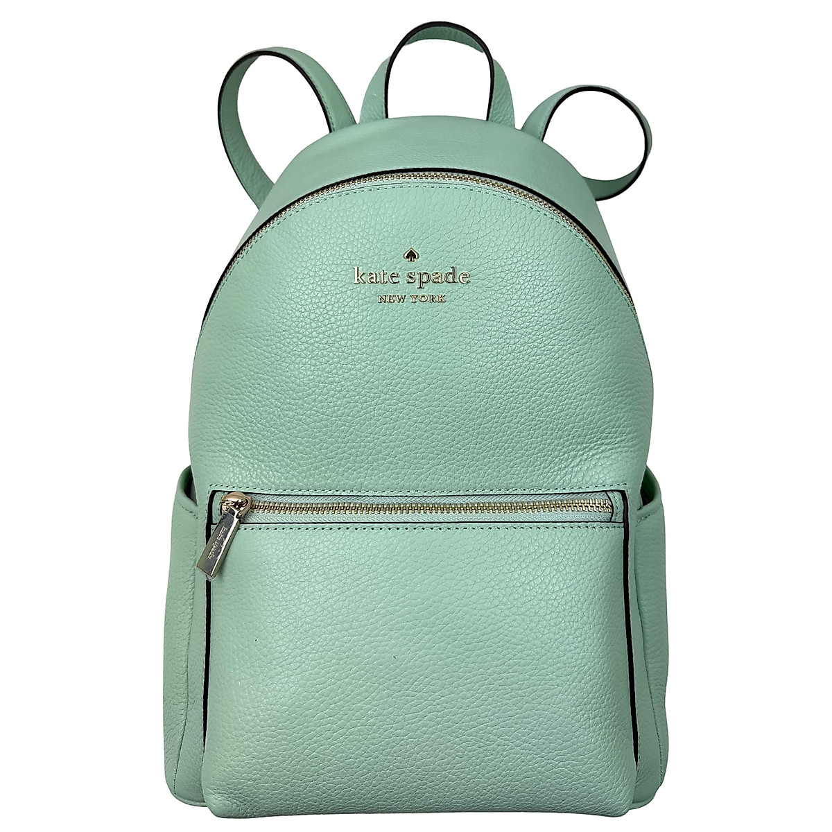 Kate Spade New York Liela Pebbled Leather Medium Dome Backpack (Seawater)