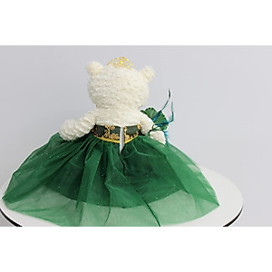 KINNEX 20" Quince Anos Teddy Bear with Dress - Collectible Quinceanera Last Doll Centerpiece B16631-33
