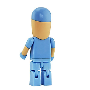 Usbkingdom 32GB USB 2.0 Flash Drive Blue Robot Doctor Surgeon Nurse Shape Pen Drive Thumb Drive Memory Stick Pendrive Jump Drive Flash Disk