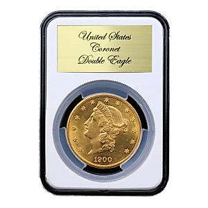 Ursae Minoris Elite Certified-Style Coin Holder for US $20 Coronet or St Guadens Gold Double Eagle