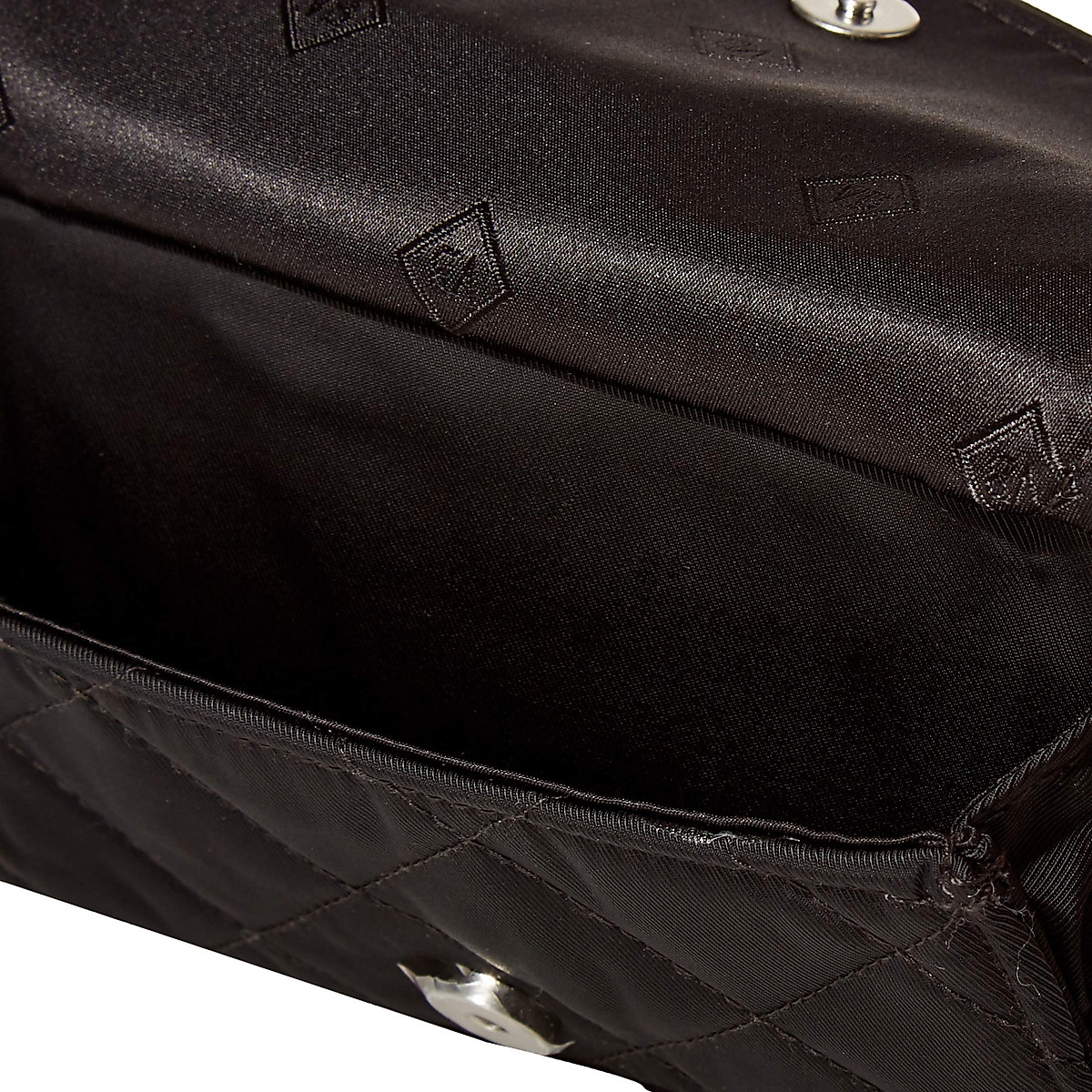 Vera Bradley Women's Performance Twill All in One Crossbody Purse With RFID Protection, Tranquil Gray, One Size