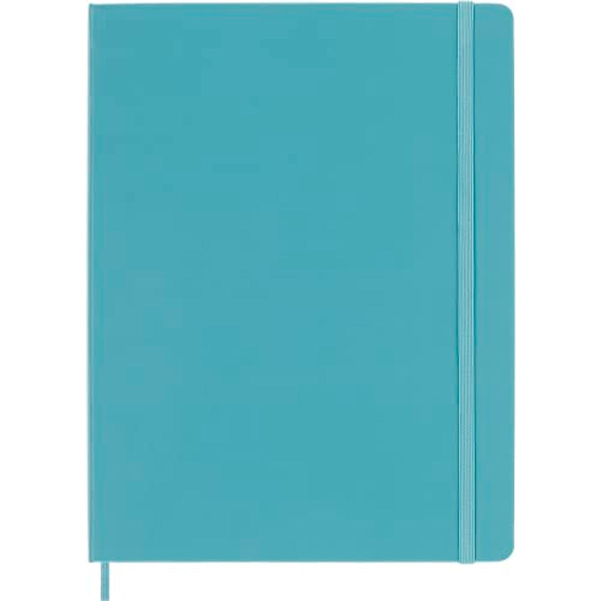 Moleskine Classic Notebook, Hard Cover, XL (7.5" x 9.5") Ruled/Lined, Reef Blue, 192 Pages
