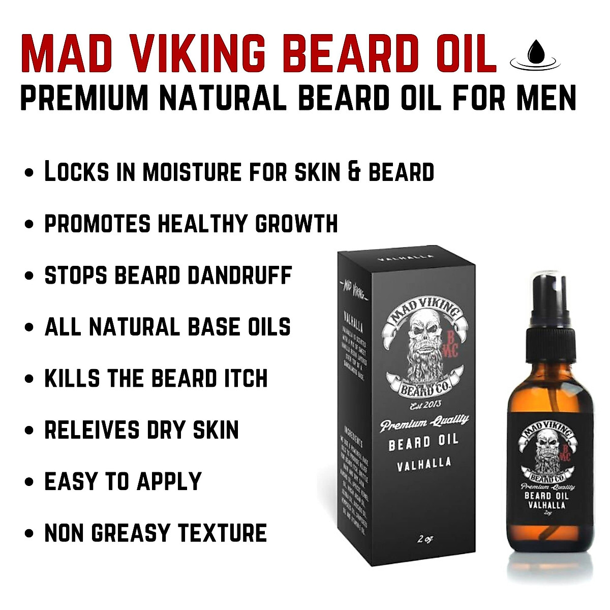Mad Viking Yggdrasil XL Beard Oil 60 ml