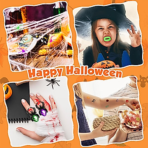 OCHIDO Halloween Party Favors for Kids-168pcs Halloween Prefilled Small Plastic Pumpkins Halloween Toys in Bulk,Halloween Prizes Gifts for Kids,Halloween Goodie Bags Fillers,Trick Or Treat