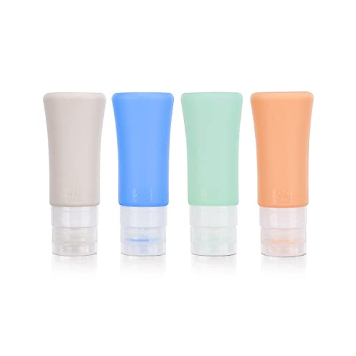 YAMYONE Travel Bottles for Toiletries, Tsa Approved Travel Bottle 3OZ Shampoo Travel Container, BPA Free Leak Proof Travel Tubs Refillable Liquid Travel Accessories for Cometic Shampoo and Lotion Soap