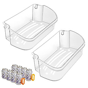 2-Pack Upgraded 240356402 Refrigerator Door Bin Replacement Part, Compatible with Frigidaire Refrigerator Door Shelf Parts FFSS2615TE0 LFSS2612TF0 LFSS2612TE0 AP2549958 FGHS2631PF4A Door Shelf Shelves