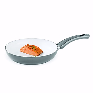 Bialetti Fry 11 in. Saute Pan, 10 inch, Easy Silver