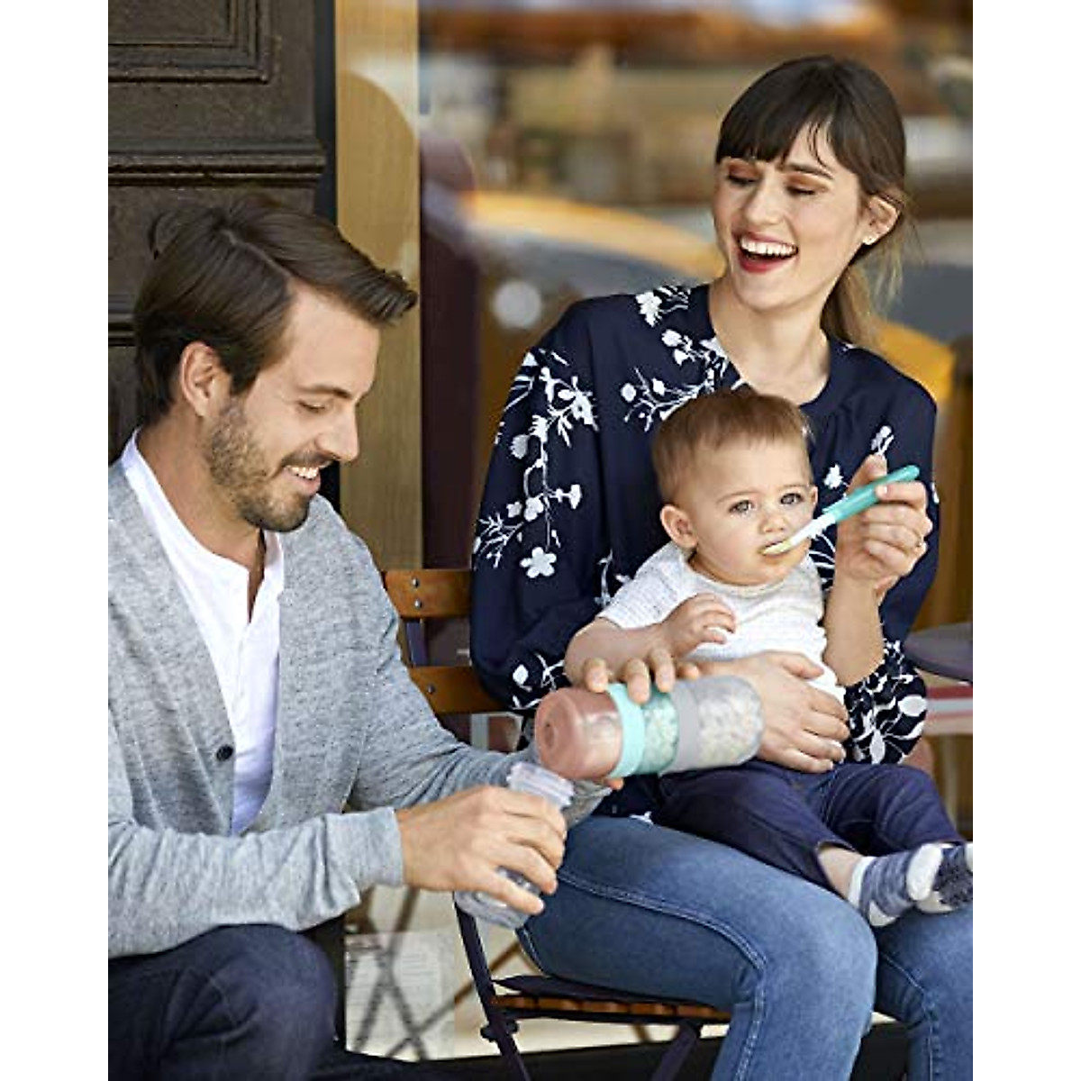 Skip Hop Baby Formula Container, Formula-to-Food