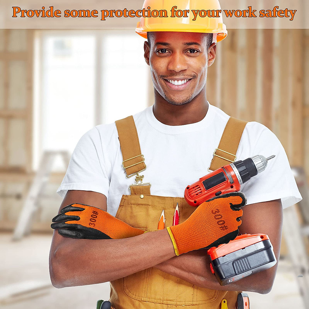 Honeydak 2 Pairs Heat Resistant Gloves Heat Transfer Gloves for Sublimation with 2 Rolls High Temperature Thermal Tape