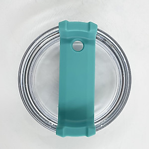 2 Pack 40 OZ Tumbler Lid Compatible for Stanley Quencher, Spill Proof Splash Resistant Stainless Steel Tumbler Covers Fit for Stanley and More Coffee (Dark Green, 40oz-1.0)