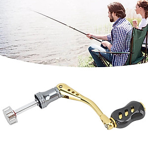 Tuwei Electric Fishing Reel Handle Grip, Lightweight Carbon Fiber Fishing Reel Handle for Boat Fishing